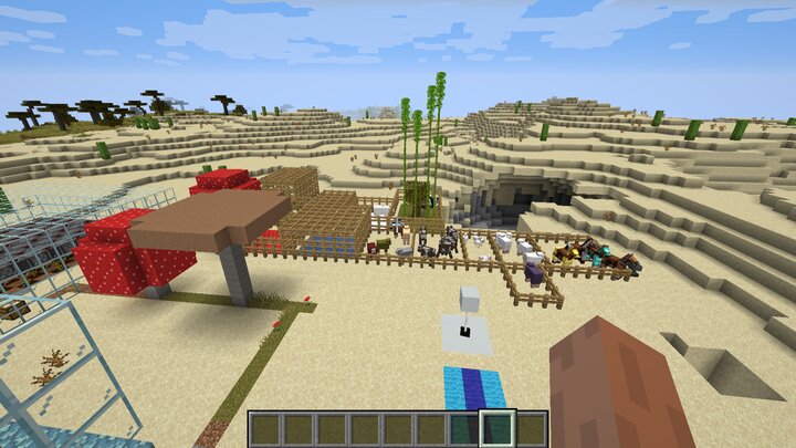 dream house (with farms) Minecraft Map