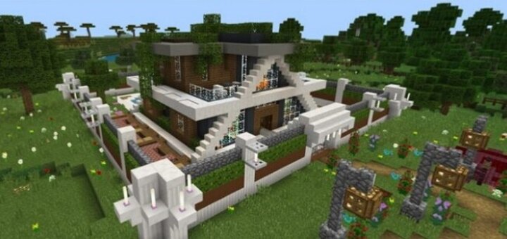 Smart house Minecraft Map