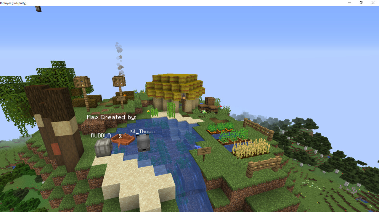 I asked you to build Submission - Tiki Island Minecraft Map