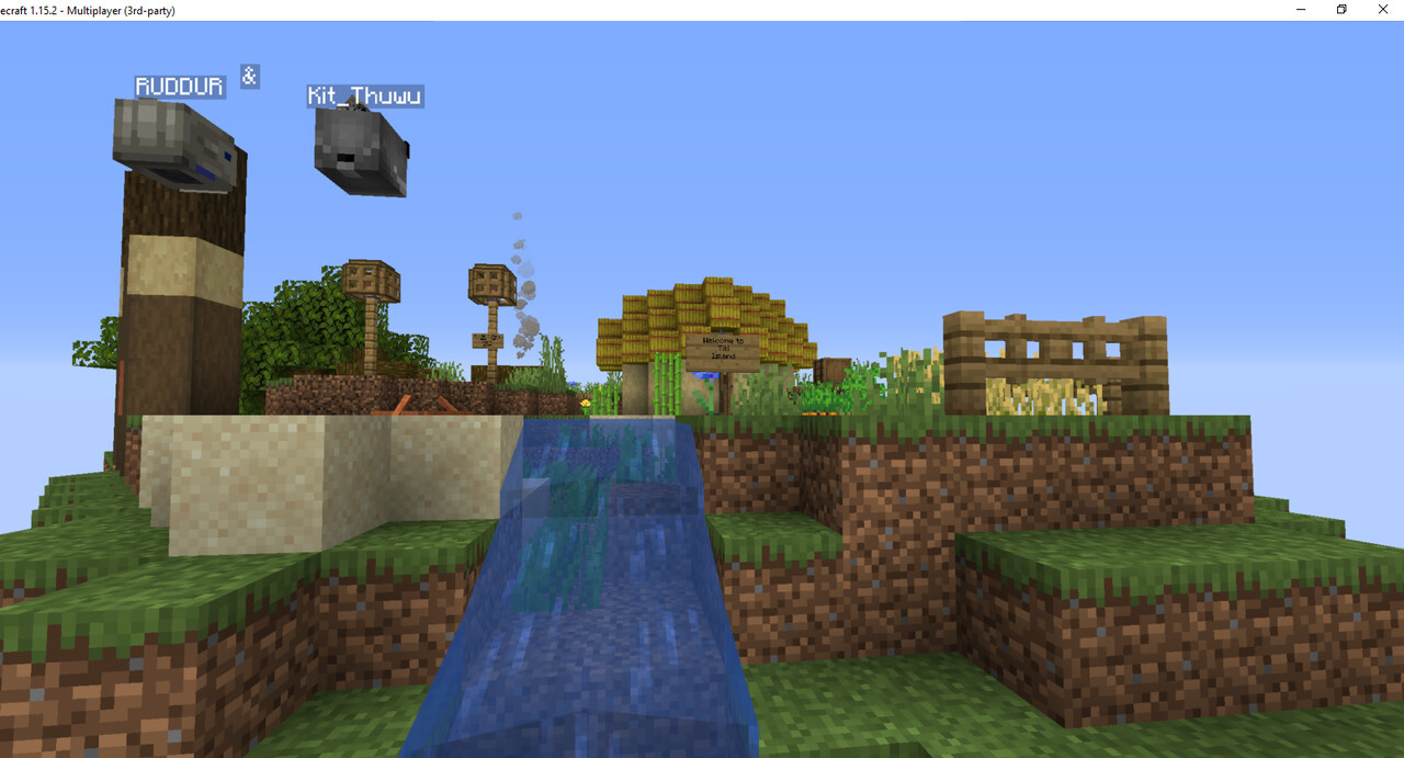 I asked you to build Submission - Tiki Island Minecraft Map