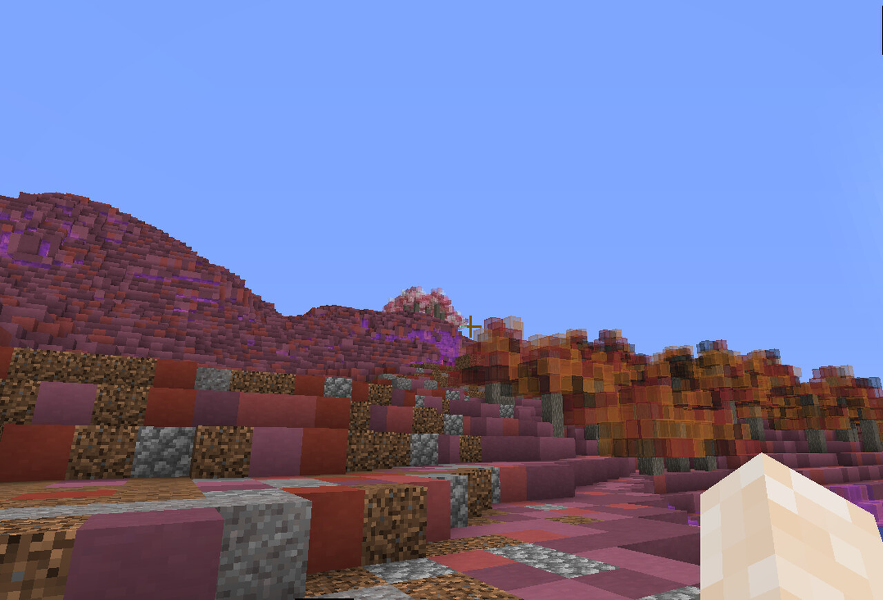 Alien planet survival starter island Minecraft Map