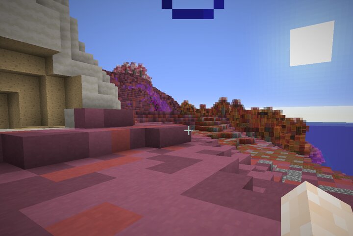 Alien planet survival starter island Minecraft Map