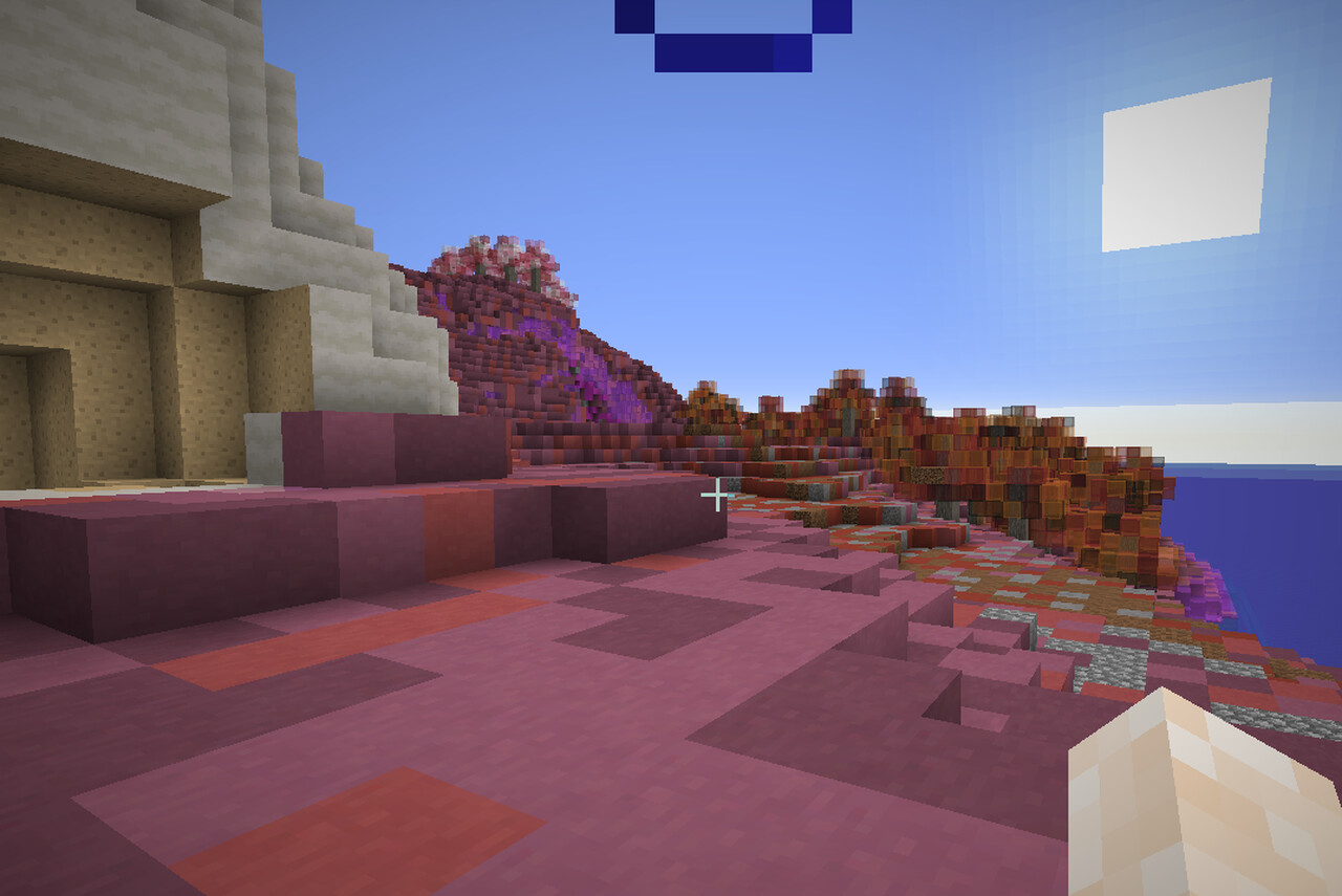 Alien planet survival starter island Minecraft Map