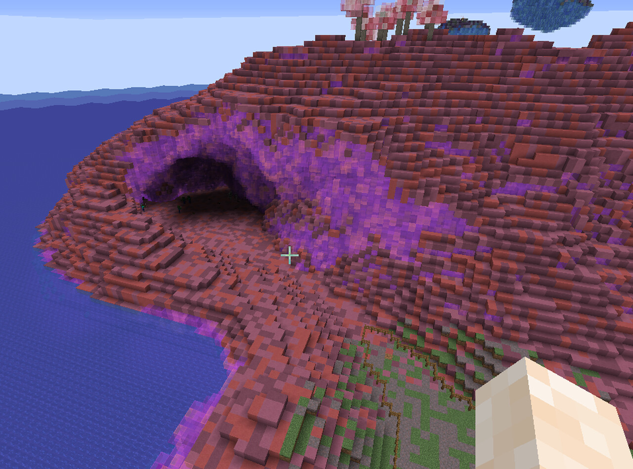 Alien planet survival starter island Minecraft Map