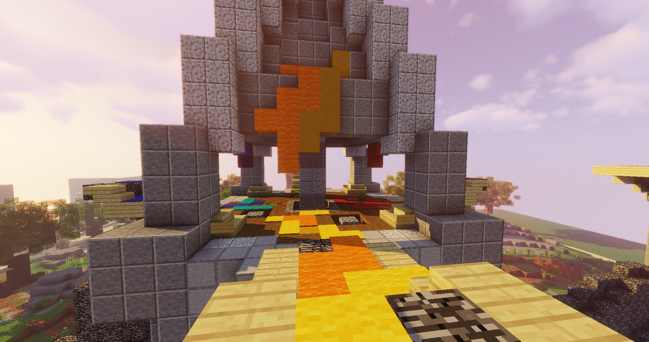 The Wall - 4 Countries [DOWNLOAD] Minecraft Map