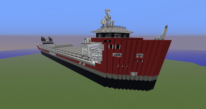 Cargo Ship [EasyMax - Wagenborg] (ms Wicked Wagenborg) Minecraft Map