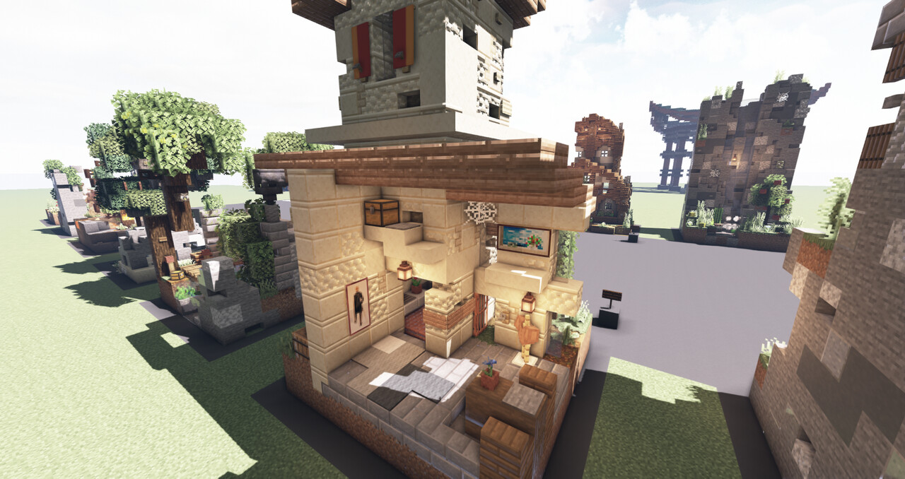 10x10 Plots Minecraft Map