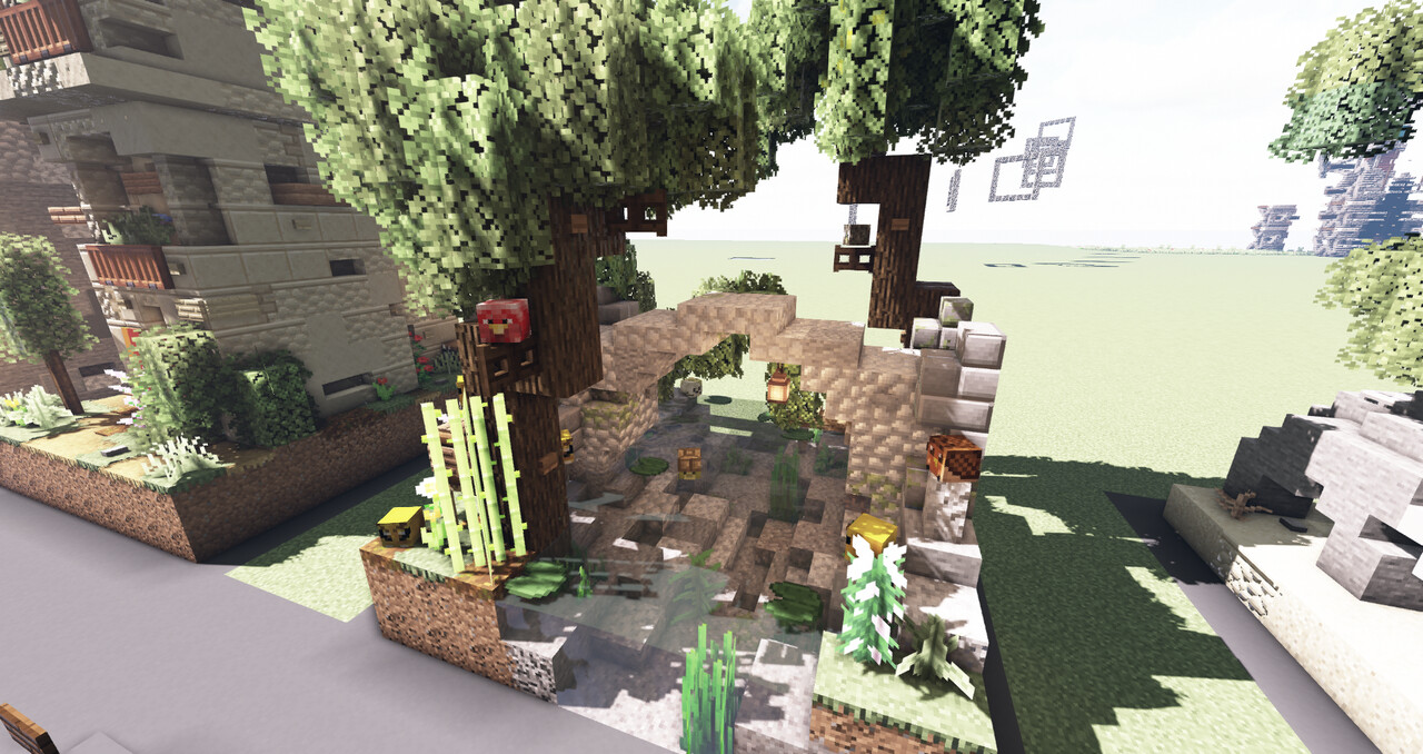 10x10 Plots Minecraft Map