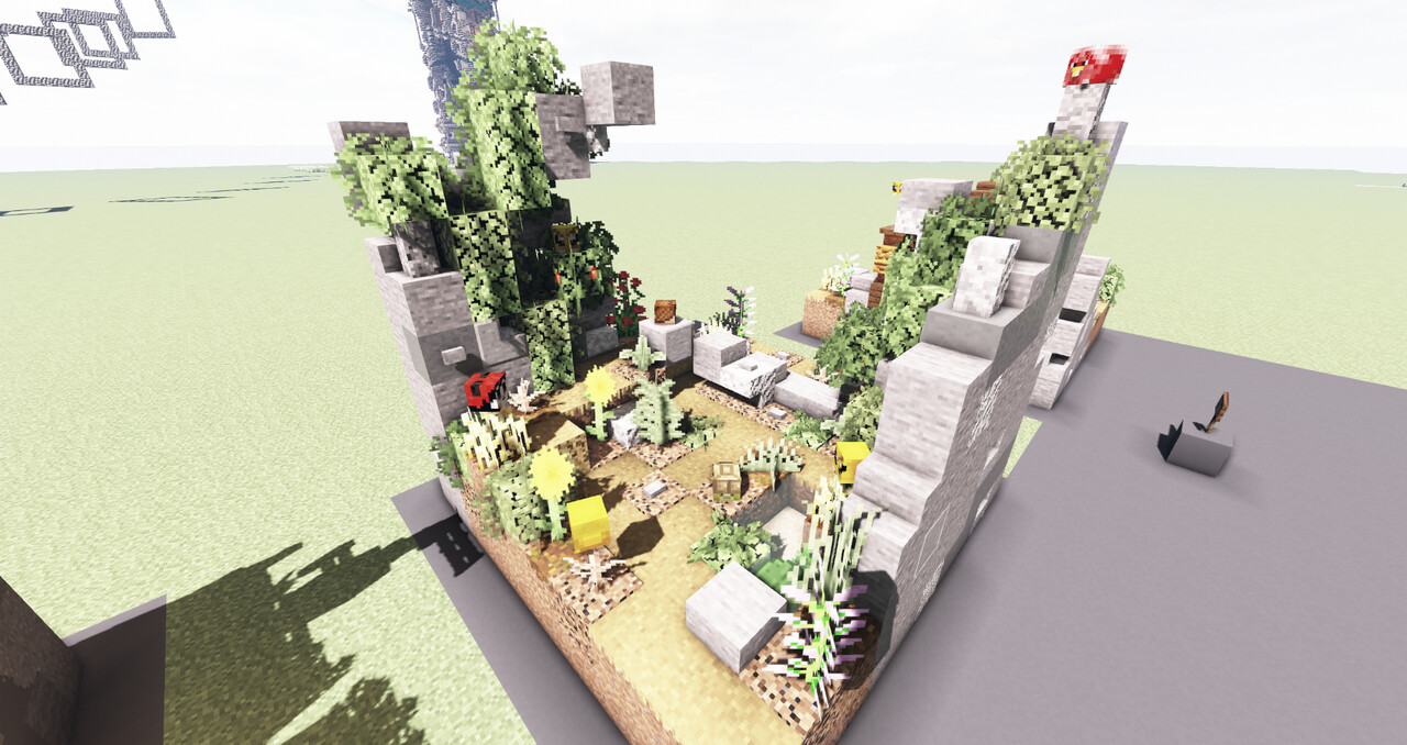 10x10 Plots Minecraft Map