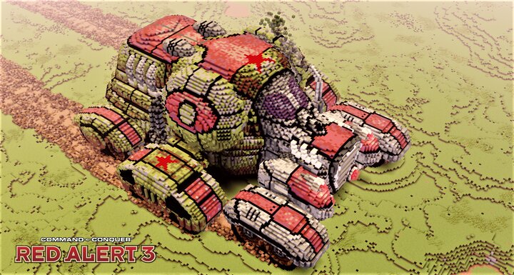 Soviet MCV | C&C Red Alert 3 [1.12] Minecraft Map