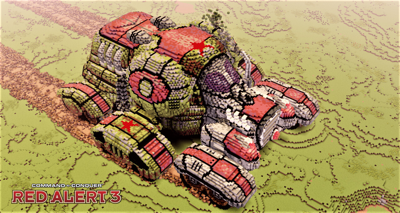 Soviet MCV | C&C Red Alert 3 [1.12] Minecraft Map