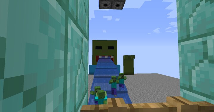 Zombie Attack Minecraft Map