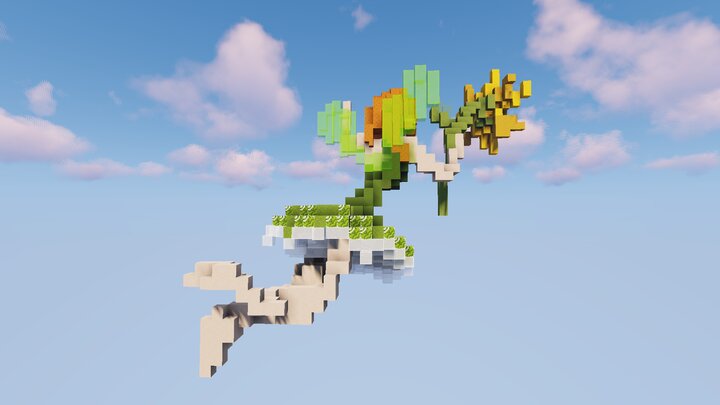 Sunflower Fairy | DOWNLOAD Schematic Minecraft Map