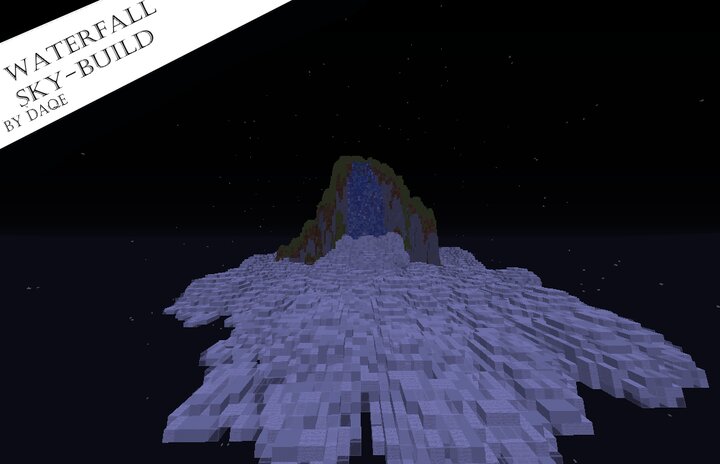 Cloud Waterfall [Made by Daqe] Minecraft Map