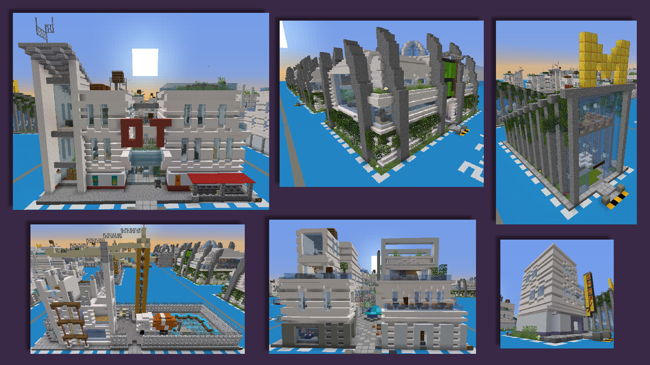 Detailed and Dense Modern City Buildings by Comper – Procedural ...