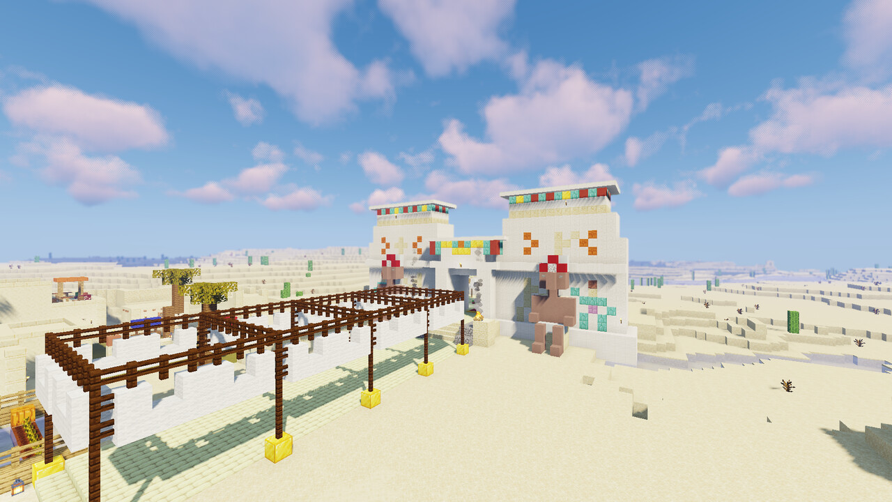 Ancient Egyptian Civilization (Old Kingdom) Minecraft Map
