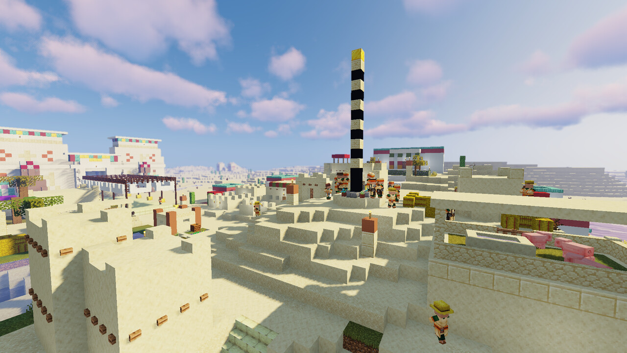 Ancient Egyptian Civilization (Old Kingdom) Minecraft Map