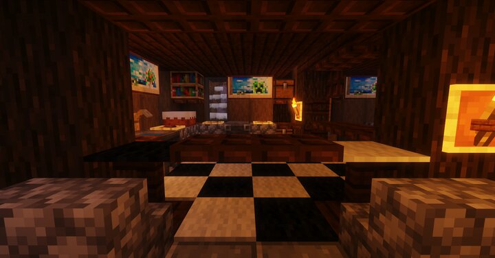 Small Cabin Minecraft Map