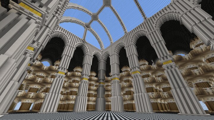 infinity library Minecraft Map