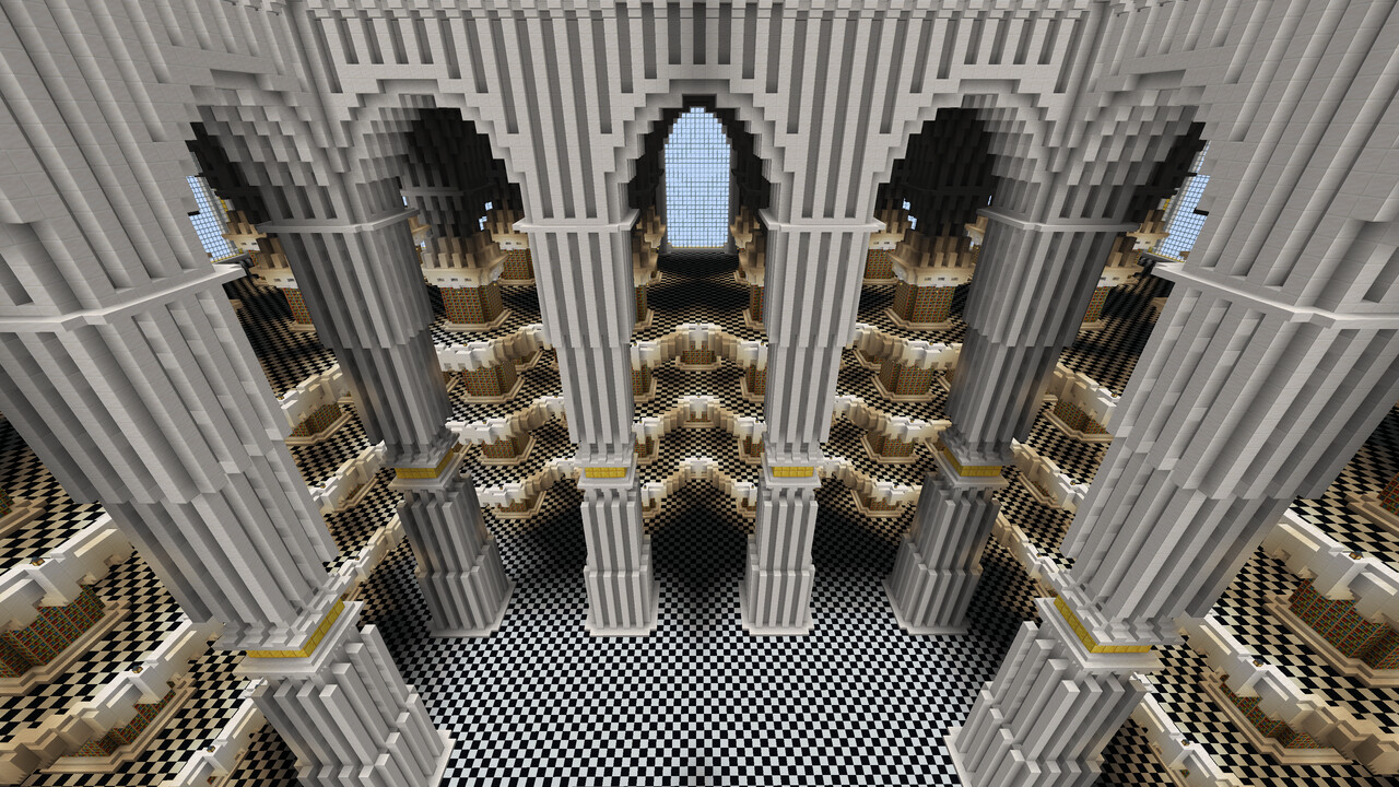 infinity library Minecraft Map