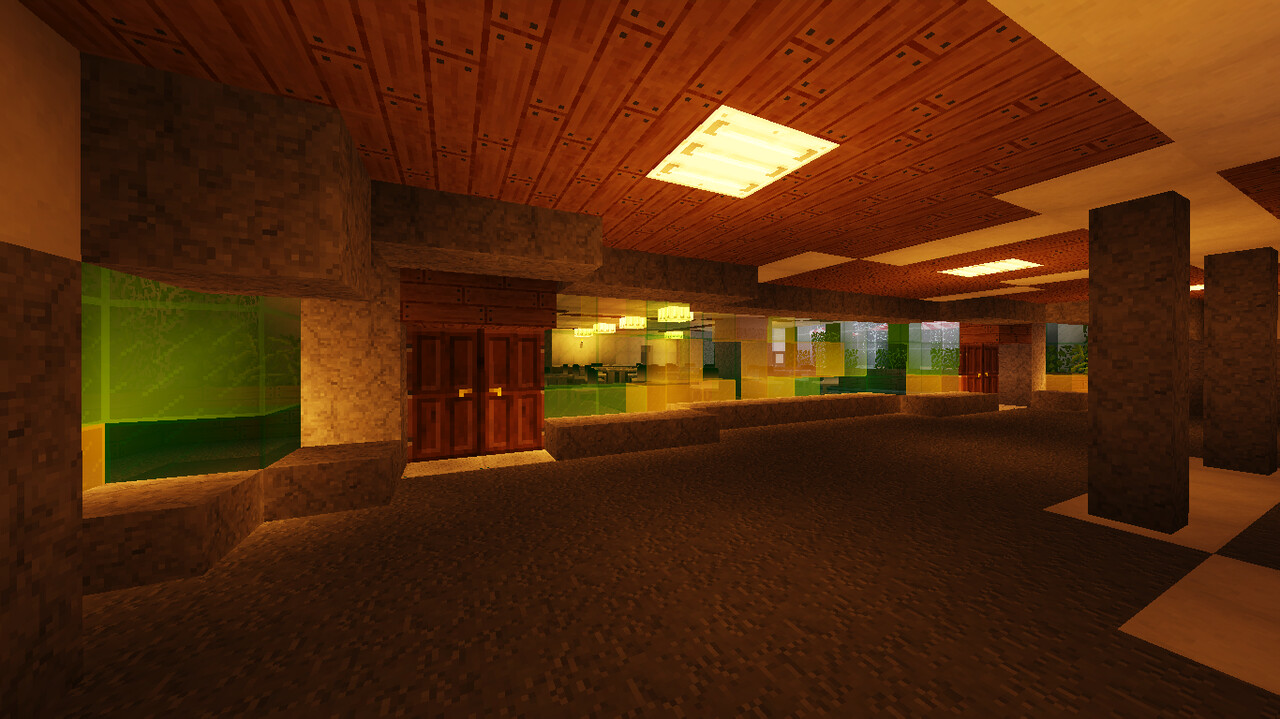 Jurassic Park Visitor Center V2 Minecraft Map