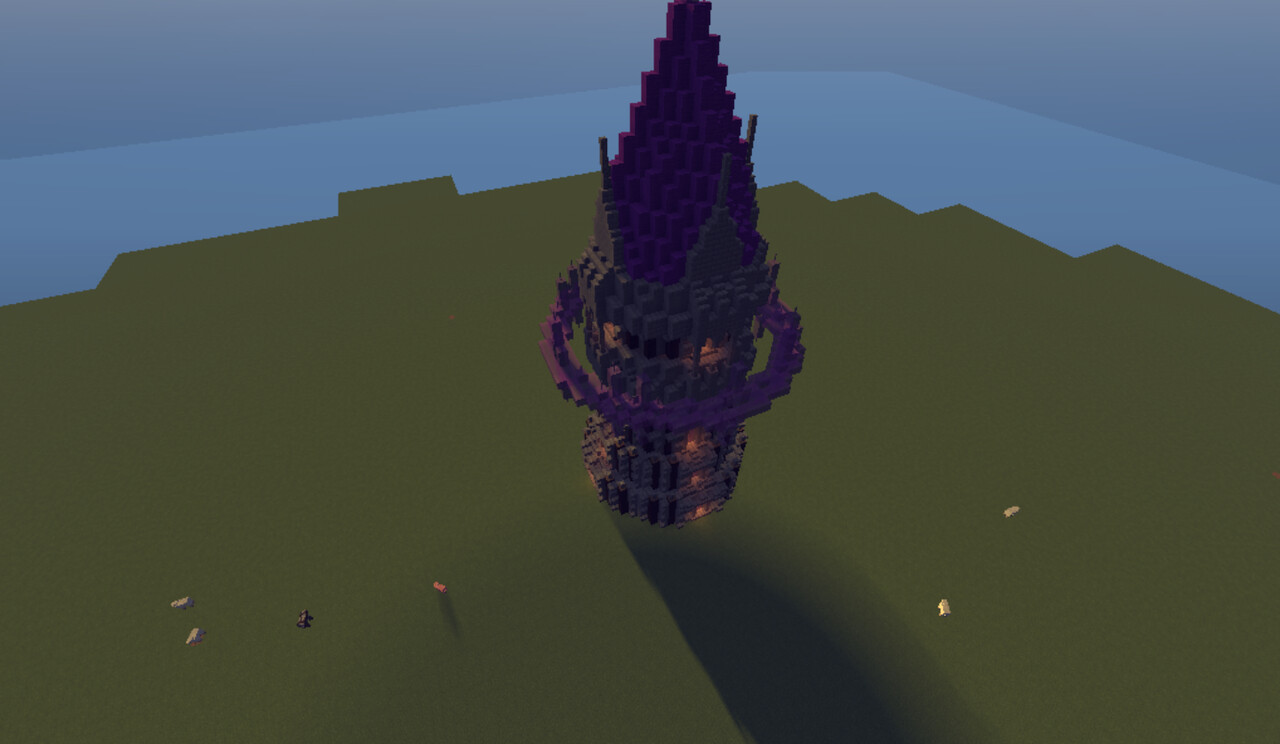 Minecraft dark wizard tower Minecraft Map