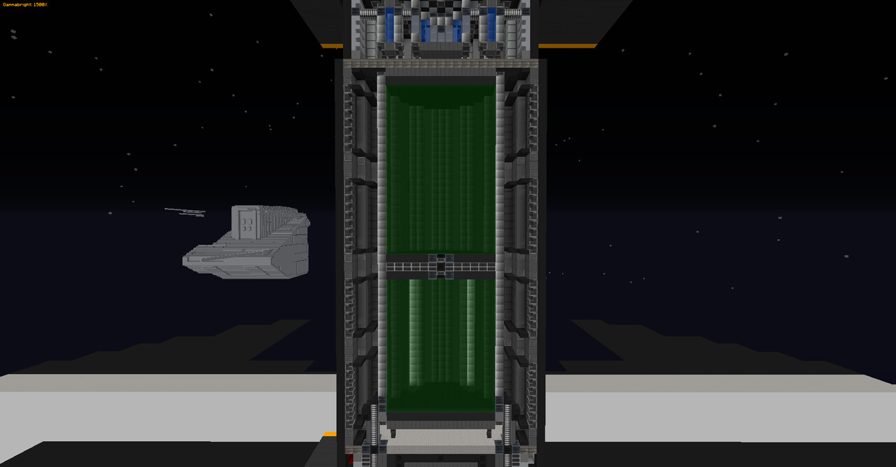 Tintin Moon Mission Rocket (Retro Sci Fi Rocketship) Minecraft Map