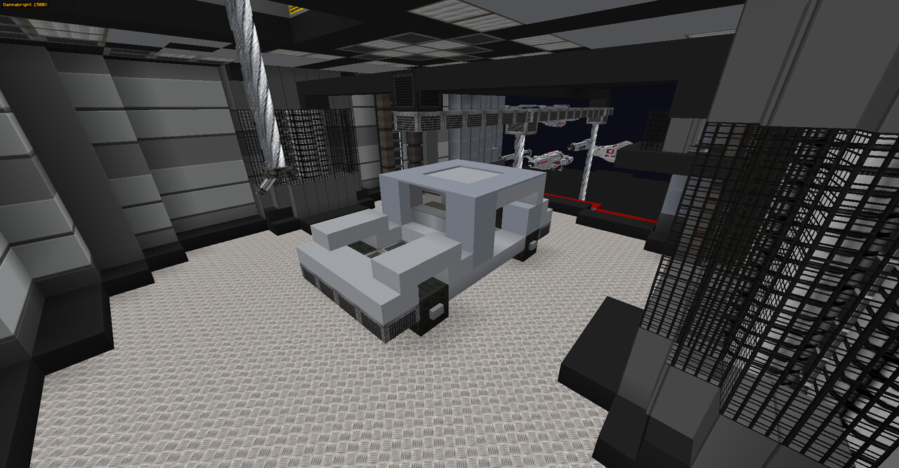 Tintin Moon Mission Rocket (Retro Sci Fi Rocketship) Minecraft Map