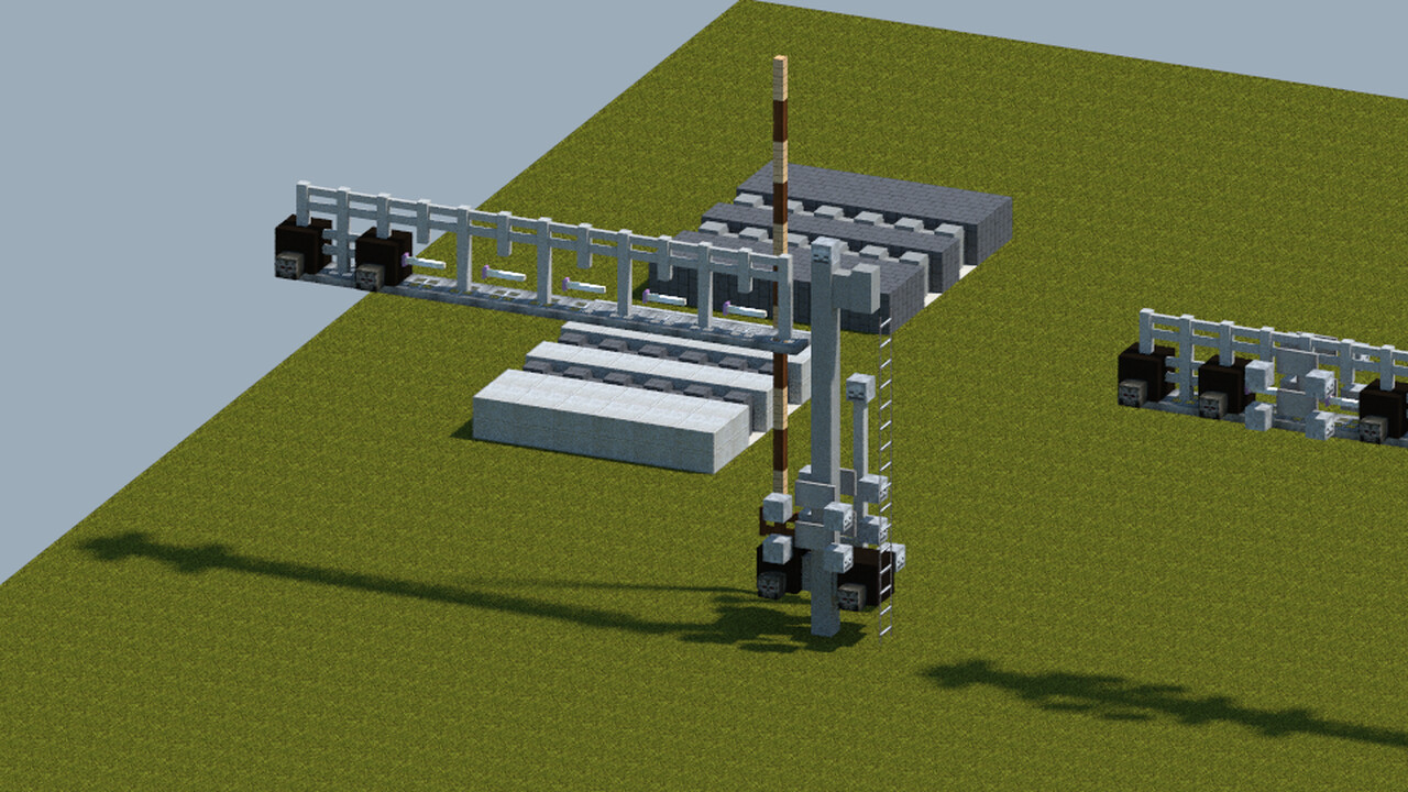 Dreamy's Railroad crossing parts [With Download] Minecraft Map