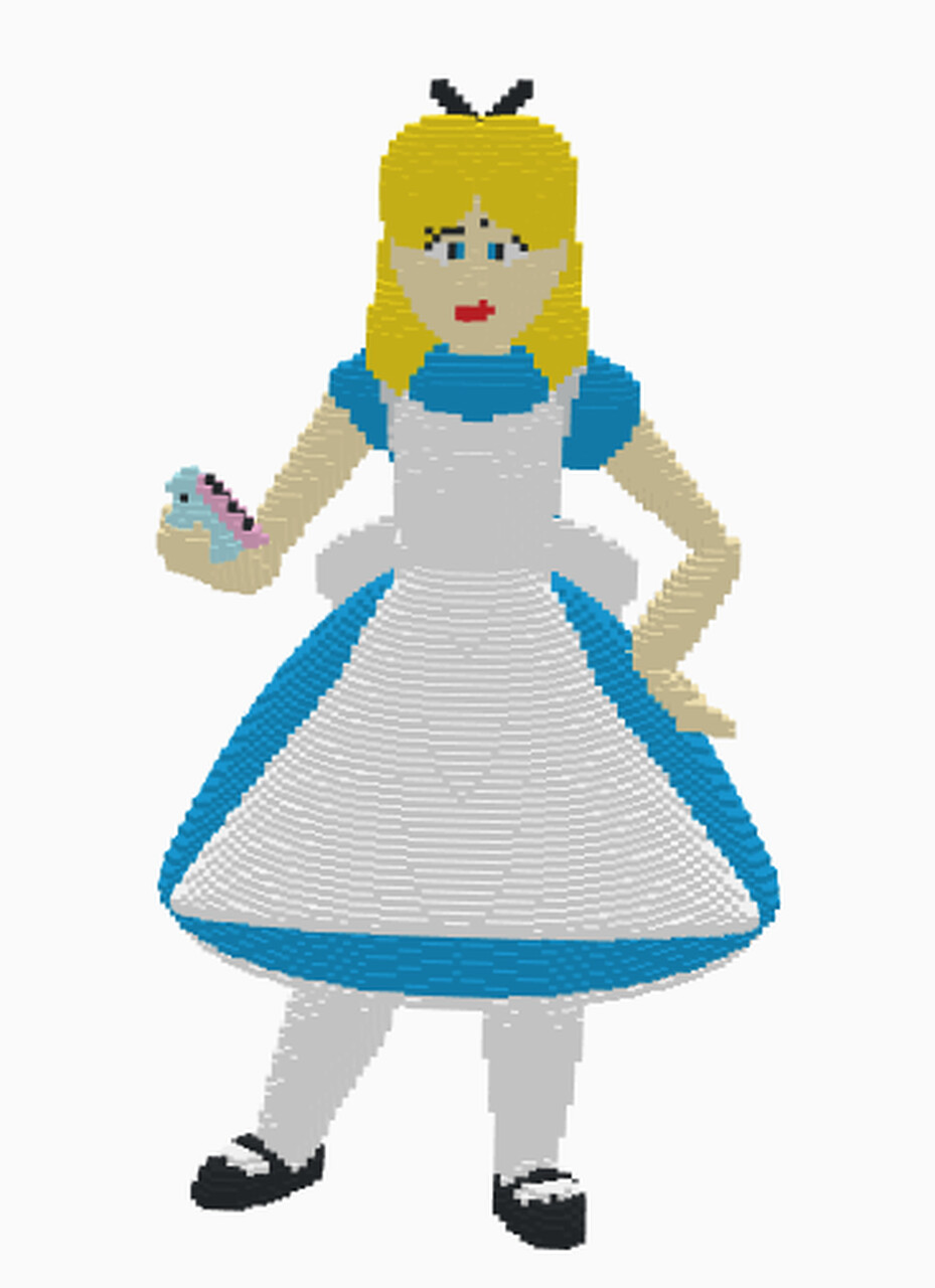 Alice in wounderland Minecraft Map