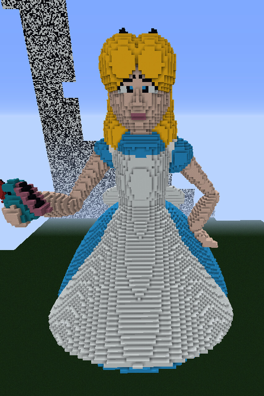 Alice in wounderland Minecraft Map