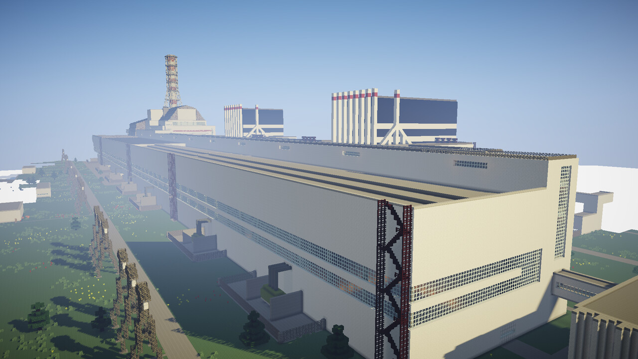 Chernobyl NPP (Чернобыльская АЭС) Minecraft Map
