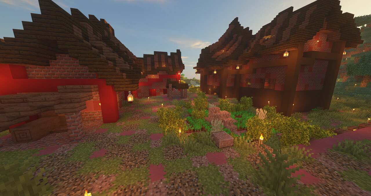 The Crooked Village Minecraft Map