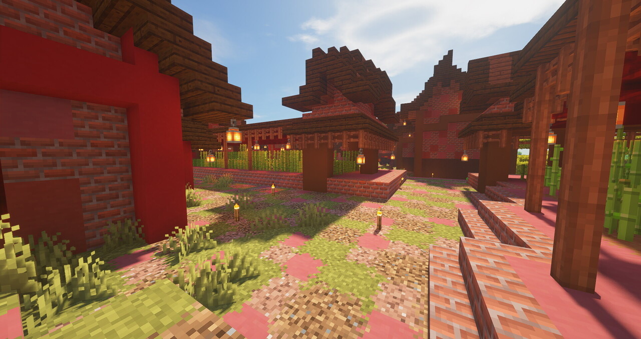 The Crooked Village Minecraft Map