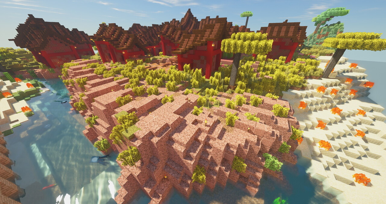 The Crooked Village Minecraft Map