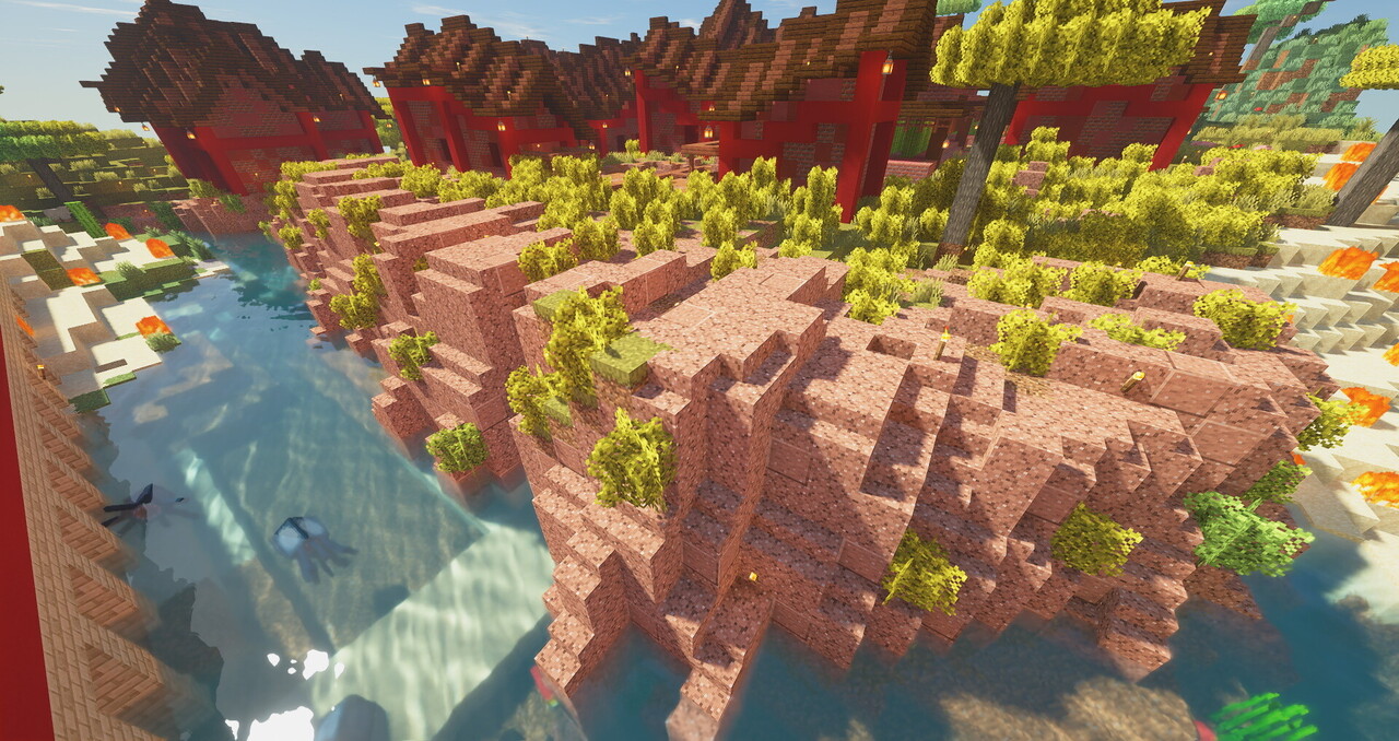 The Crooked Village Minecraft Map