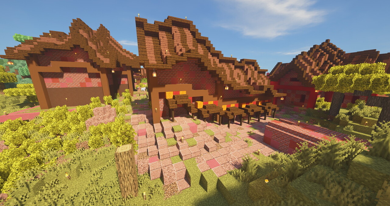 The Crooked Village Minecraft Map