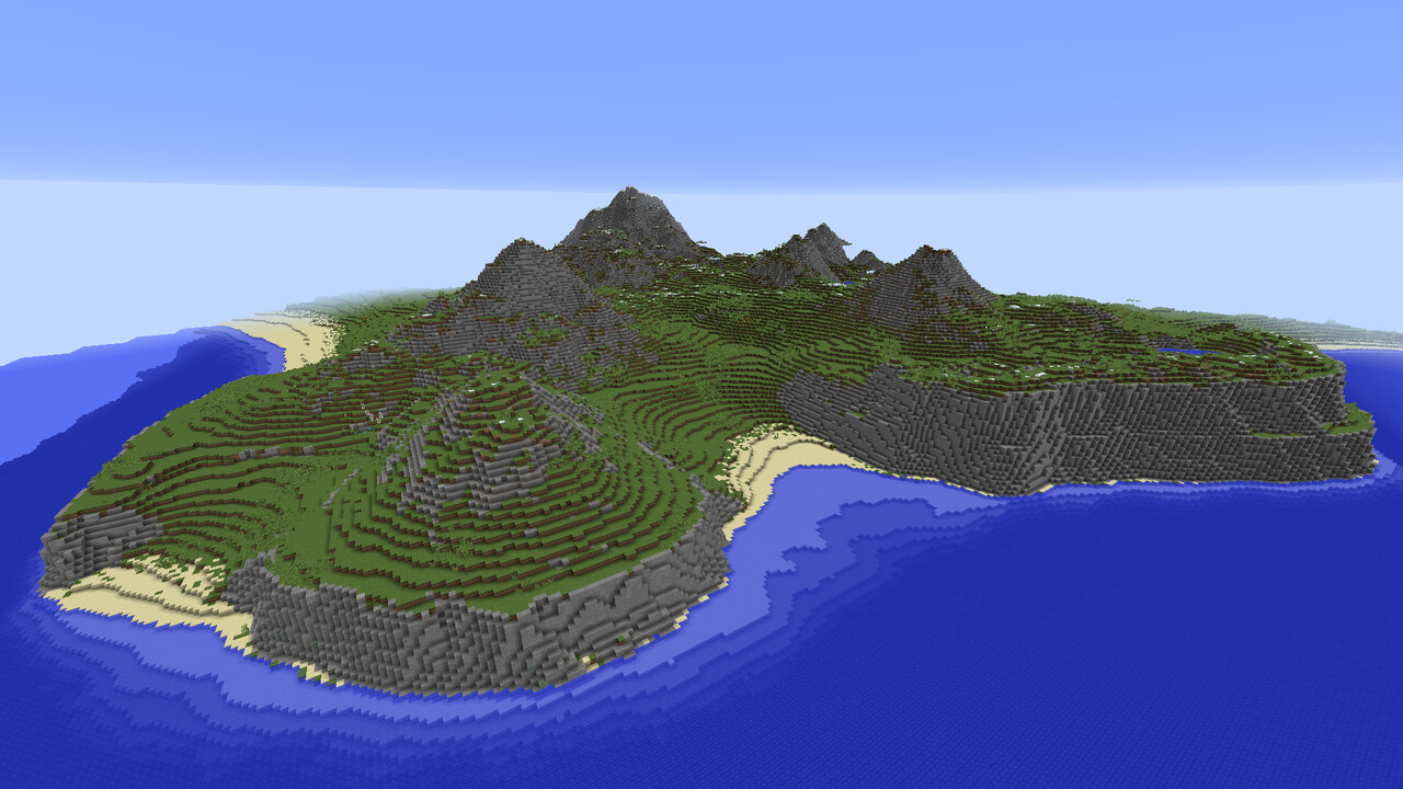 Rp Island map Minecraft Map