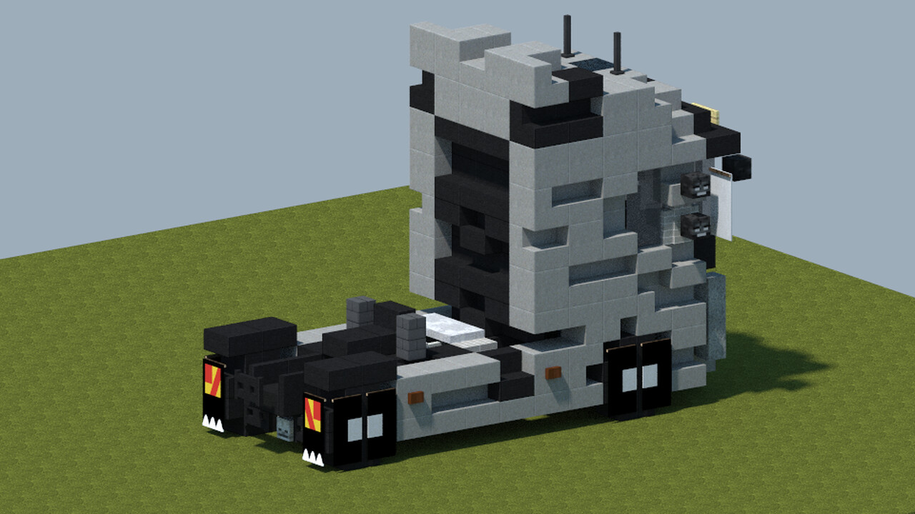 Volvo FH16 truck [With Download] Minecraft Map