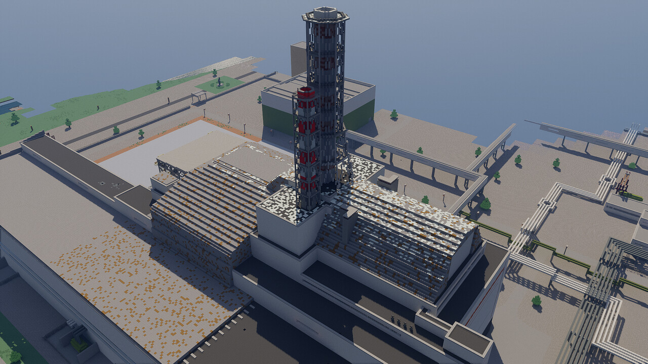 Chernobyl NPP (Чернобыльская АЭС) Minecraft Map