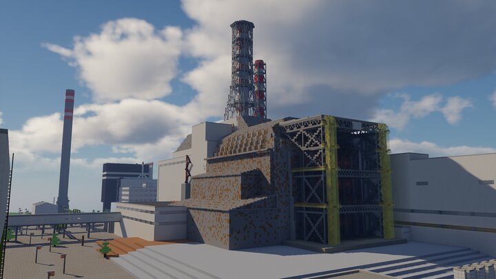 Chernobyl NPP (Чернобыльская АЭС) Minecraft Map