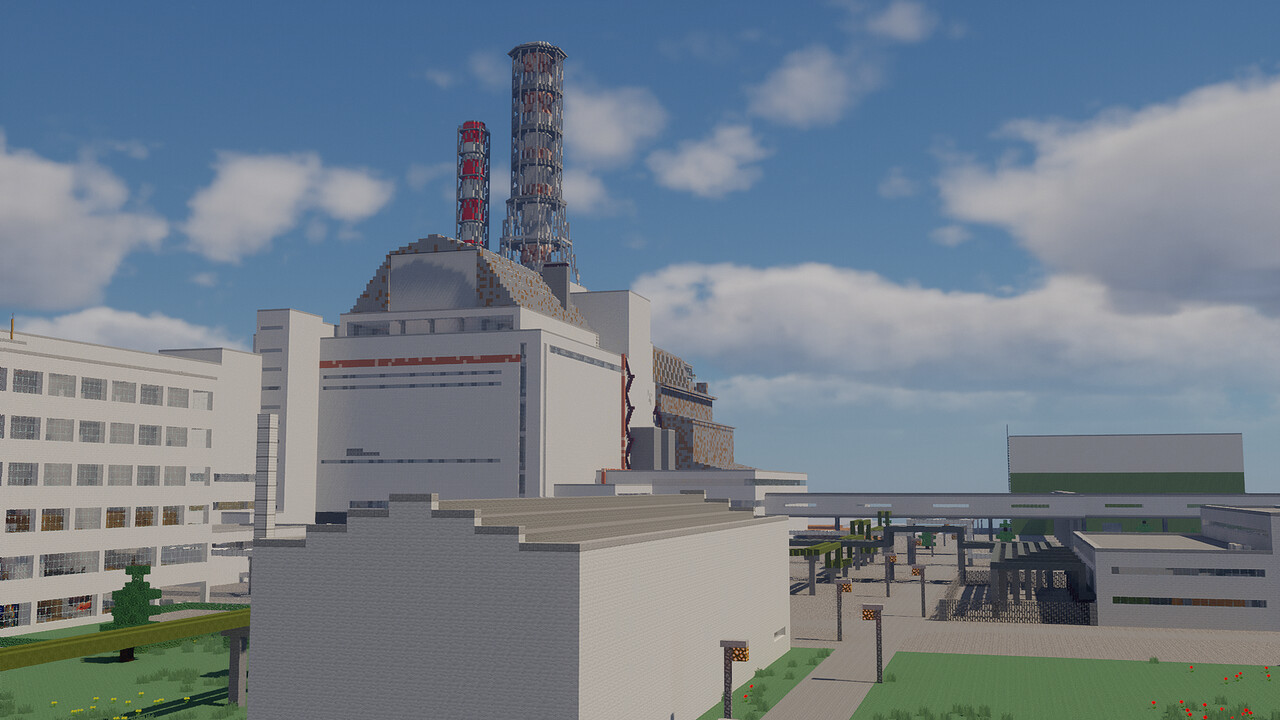 Chernobyl NPP (Чернобыльская АЭС) Minecraft Map