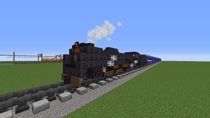 Taiwan rail DT650 steam train Minecraft Map