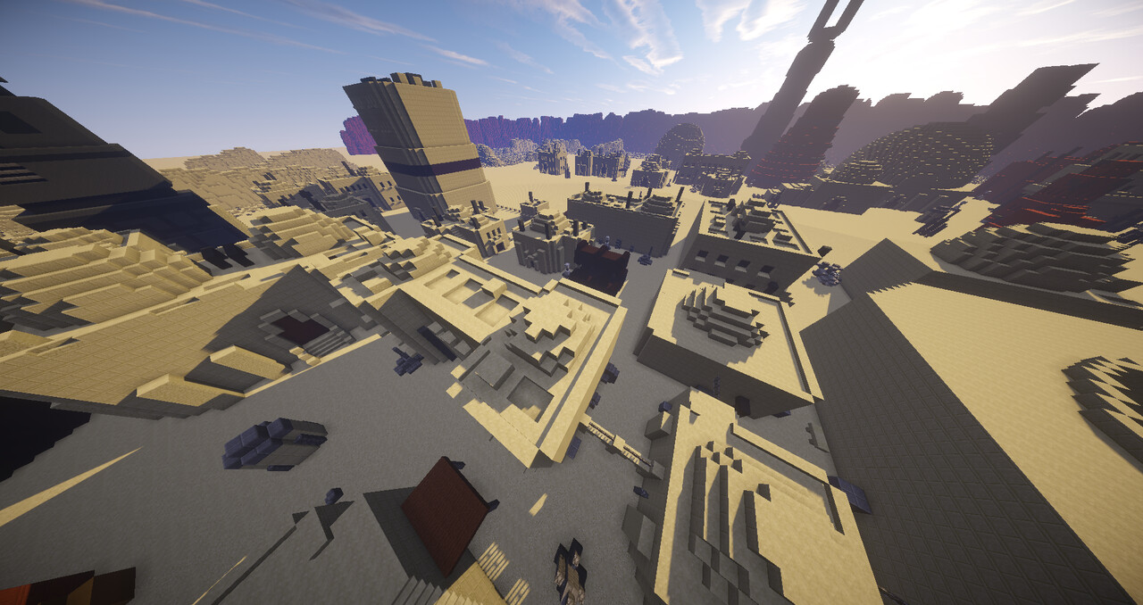 Tatooine - Mos Eisley Map | Minecraft 1.12.2 Minecraft Map