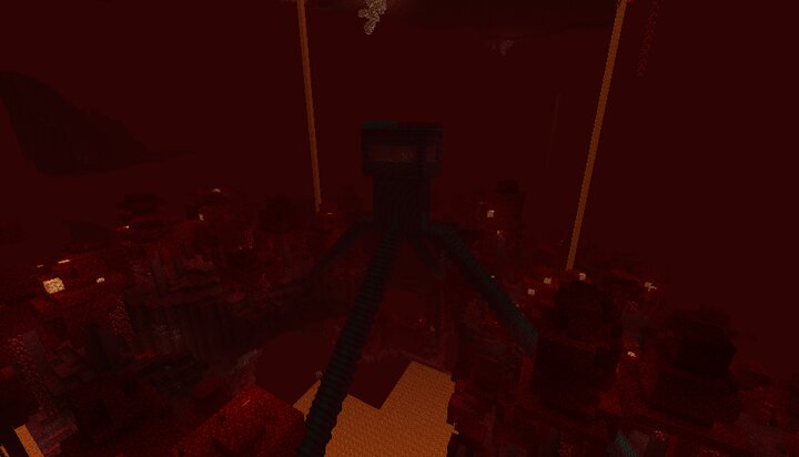 Nether base Minecraft Map