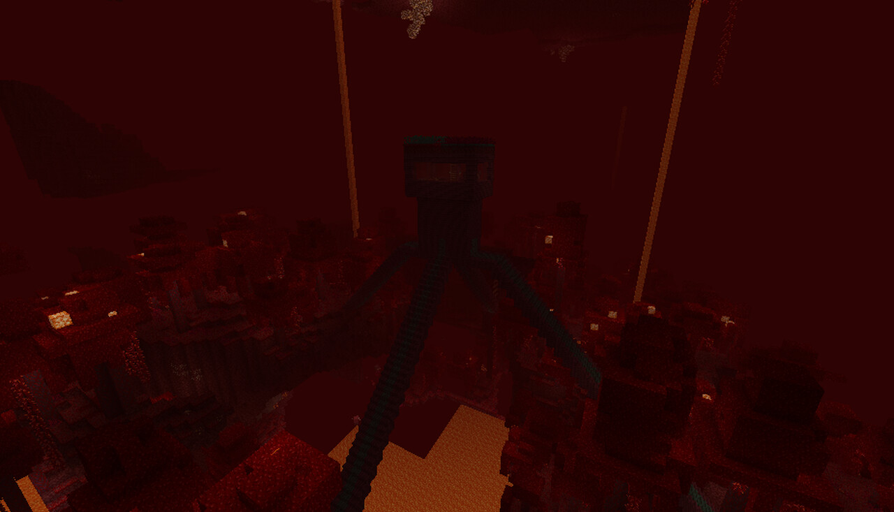 Nether base Minecraft Map