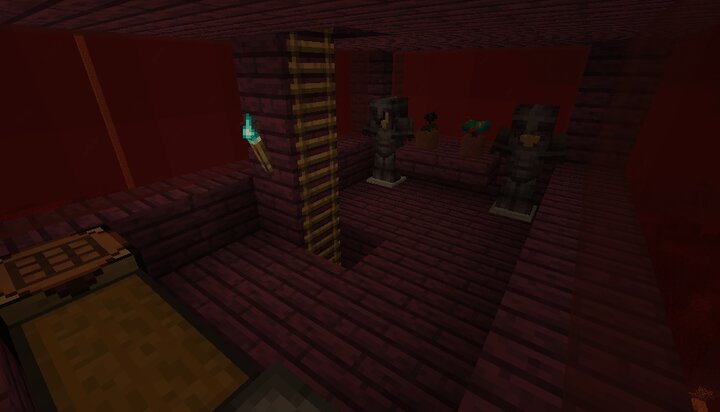 Nether base Minecraft Map