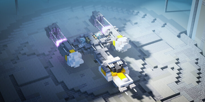 Y-wing Minecraft Map
