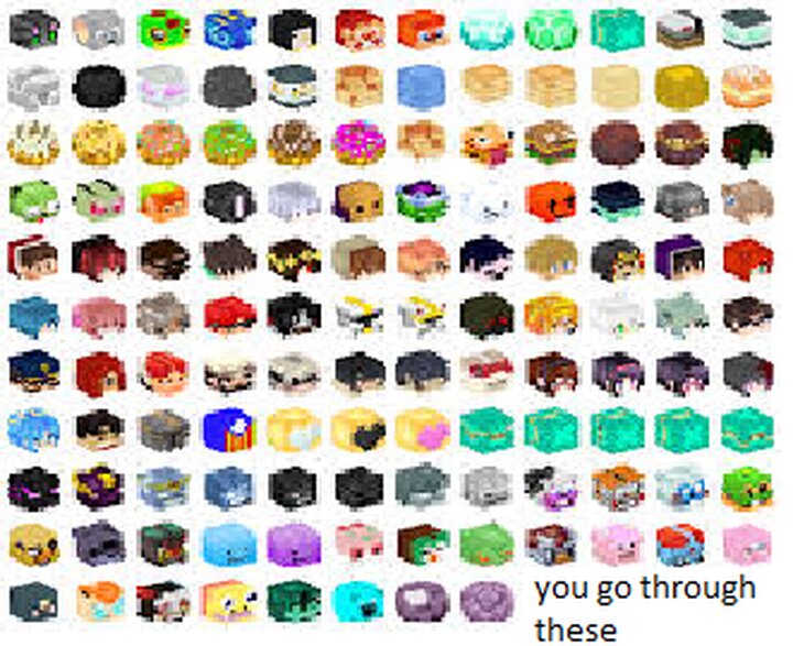 Go Through People's Heads Minecraft Map