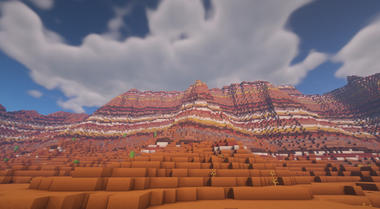 Custom Mesa [5k x 5k] Minecraft Map
